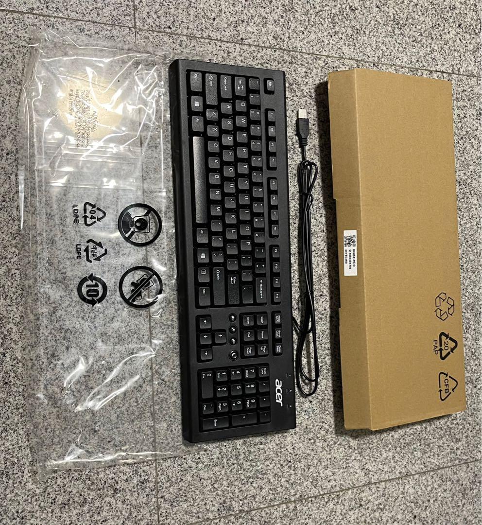 Acer desktop keyboard, Computers & Tech, Parts & Accessories, Computer ...