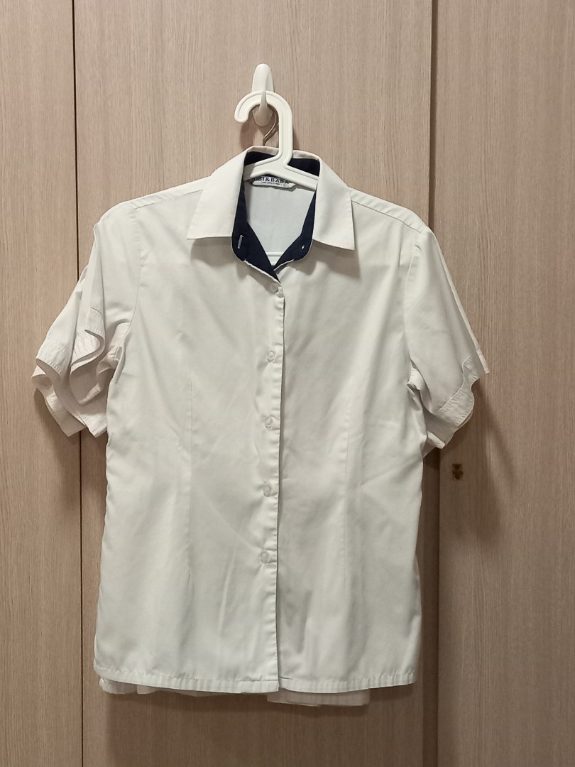 ACJC Female Uniform (Formal Shirt and Skirt Only), Men's Fashion, Tops ...