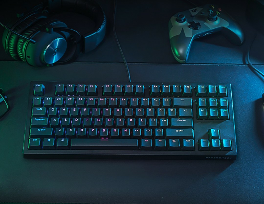 Aftershock keyboard outemu blue switch. 87 keys, Computers & Tech ...