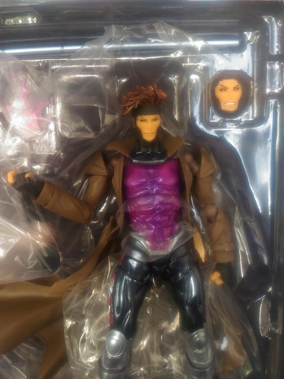 Authentic Kaiyodo Revoltech Amazing Yamaguchi Gambit Marvel Legends X ...