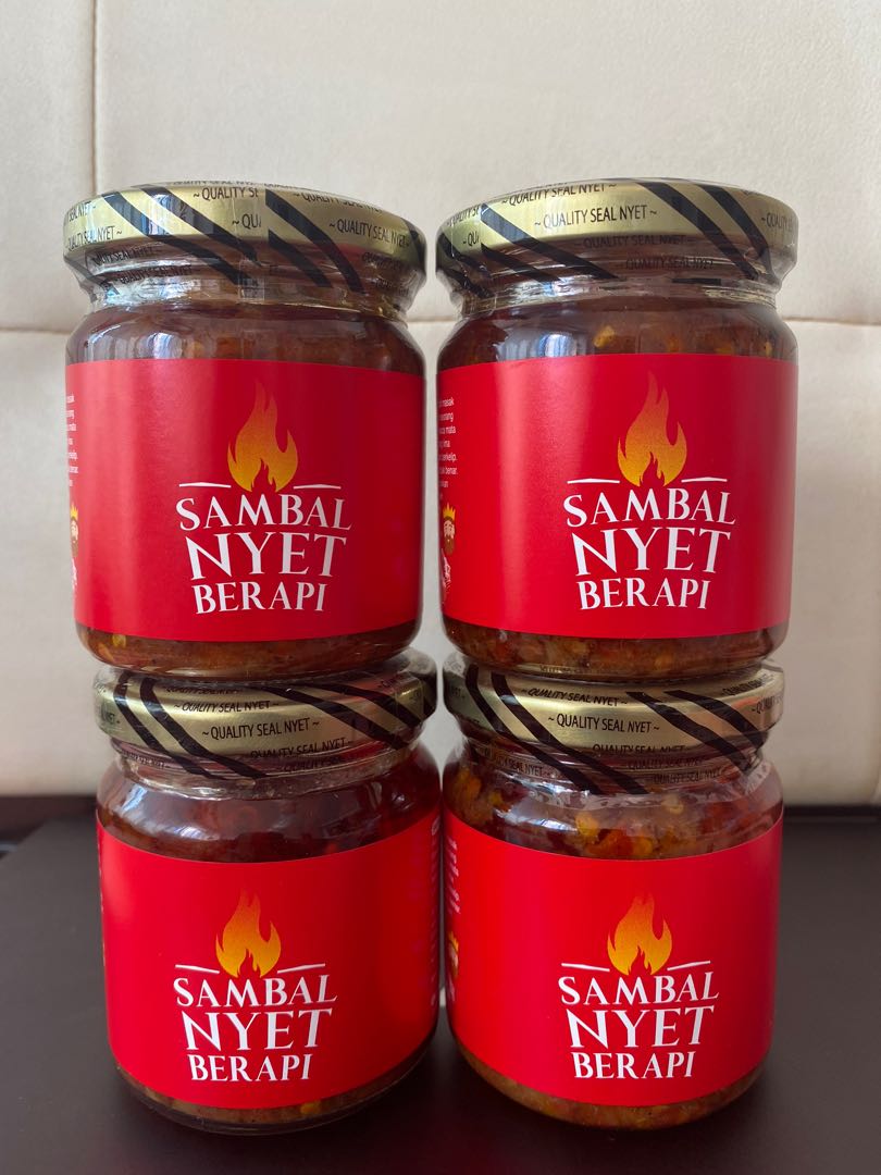 Authentic Sambal Nyet Berapi by Khairul Aming, Food & Drinks, Packaged ...