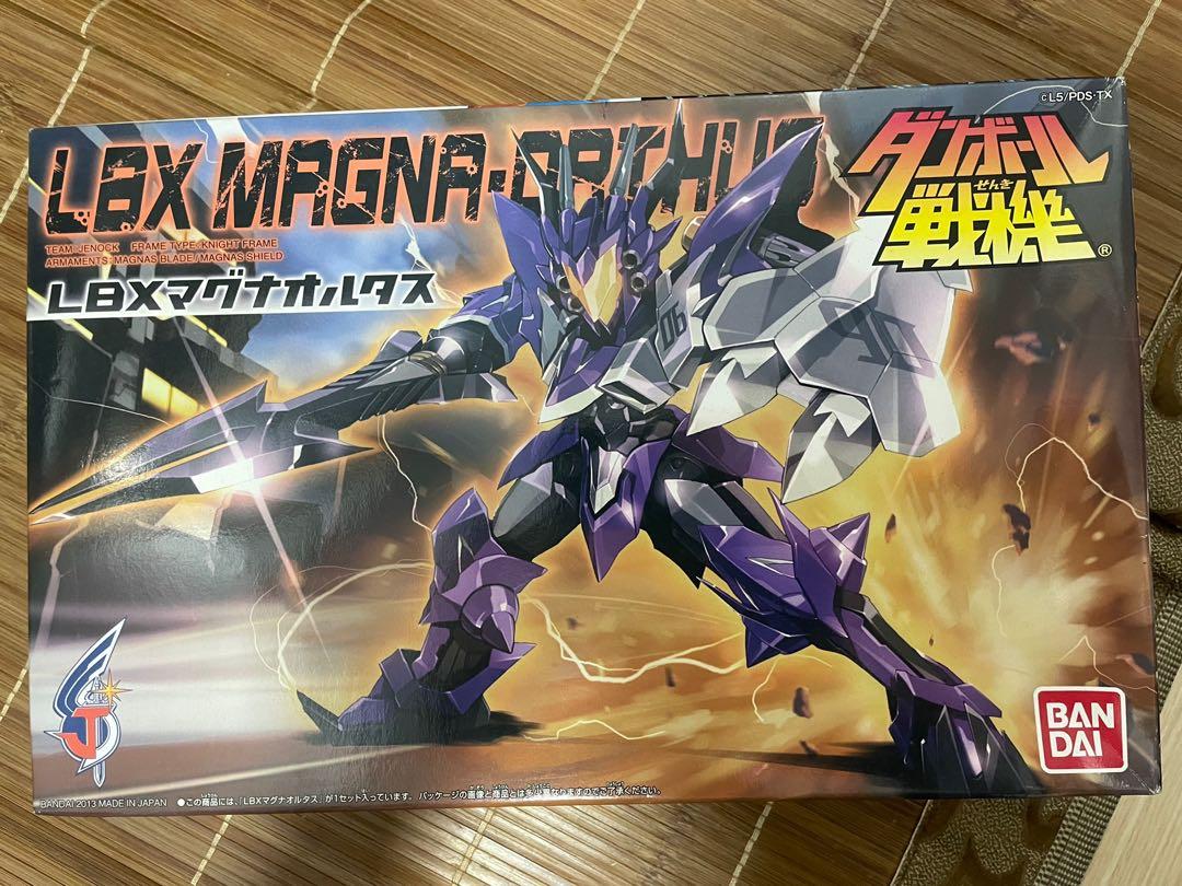 全新Bandai 紙箱戰機WARS LBX 051 麥格農歐瑟斯 Magna Orthus 模型, 興趣及遊戲, 玩具 & 遊戲類 - Carousell