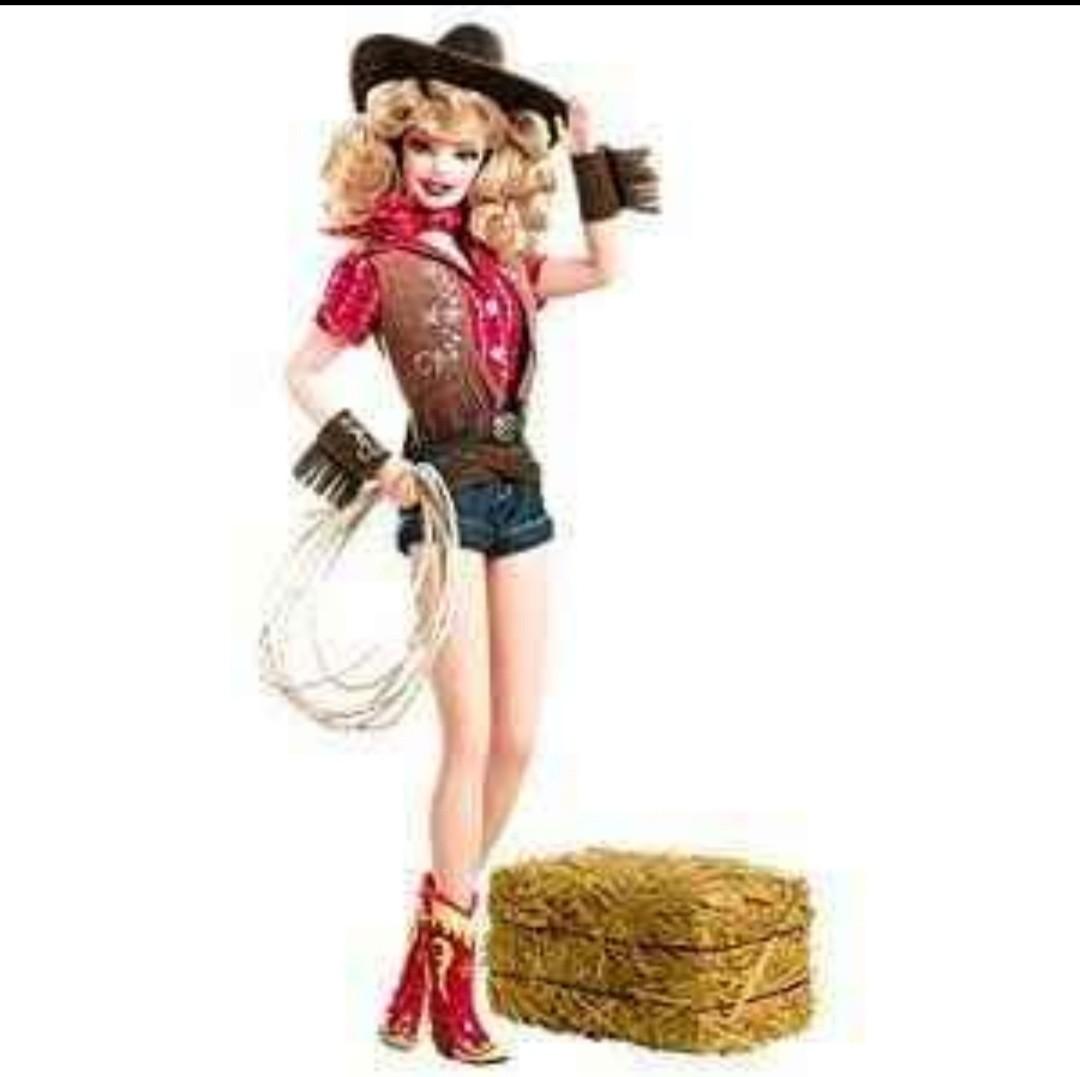 BARBIE Pin-up Girls Collection- Way out West (Gold Label), Hobbies ...