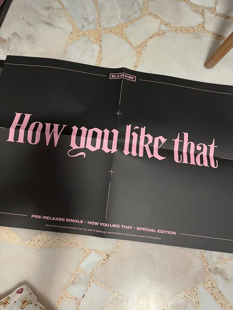 Blackpink HYLT How You Like That Album, Hobbies & Toys, Memorabilia ...