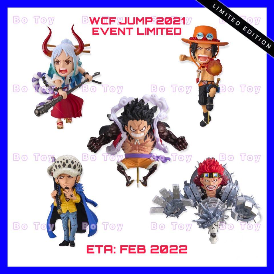 SOLD (Set of 5) Event Limited Edition WCF JUMP 2021 One Piece Yamato ...
