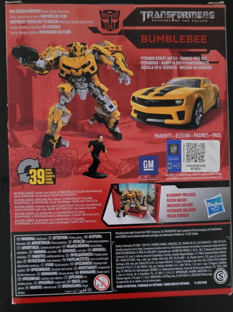 [Brand New] Transformers Studio Series 74 Deluxe Bumblebee with Sam ...