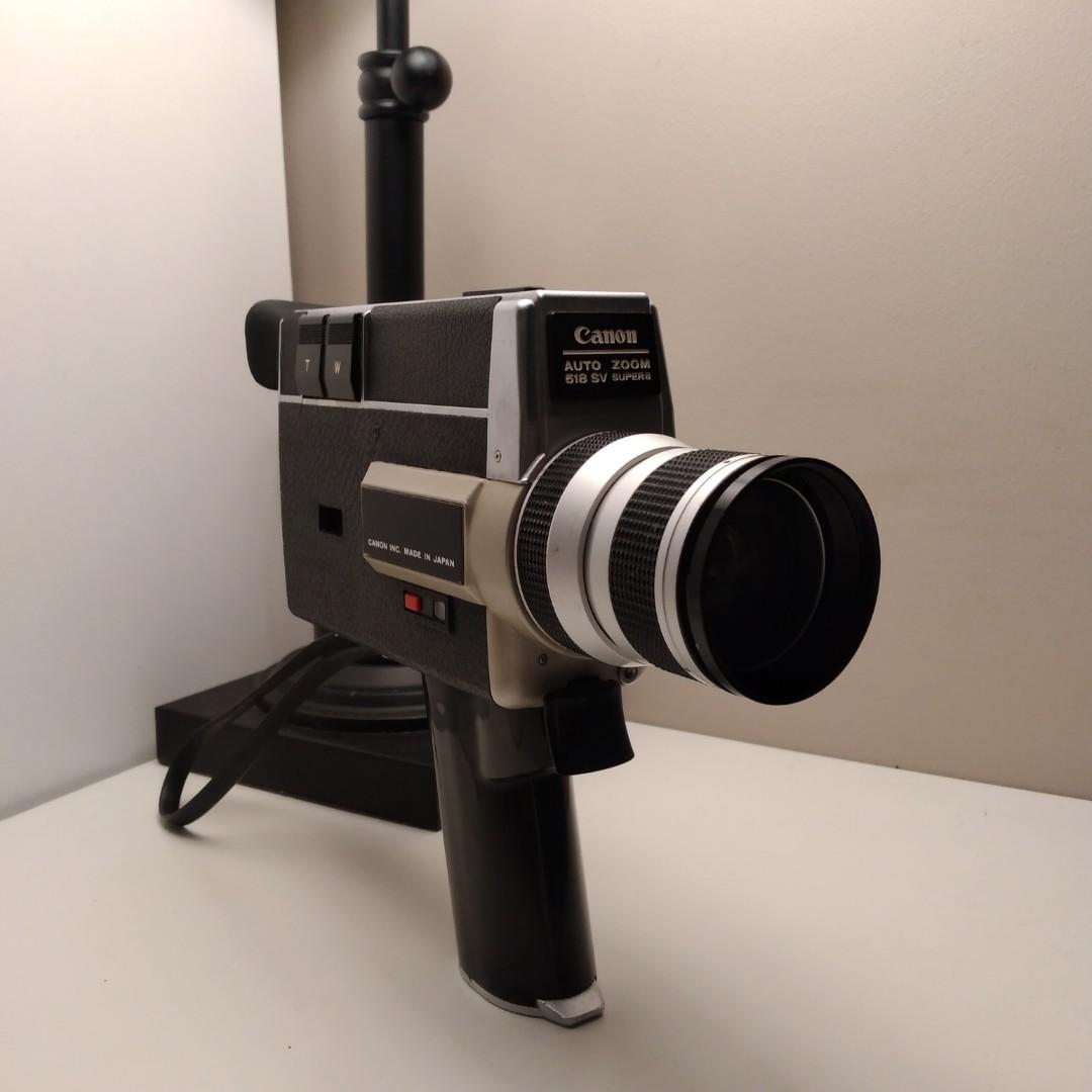 Canon Autozoom 518 SV Super 8, Photography, Video Cameras on Carousell