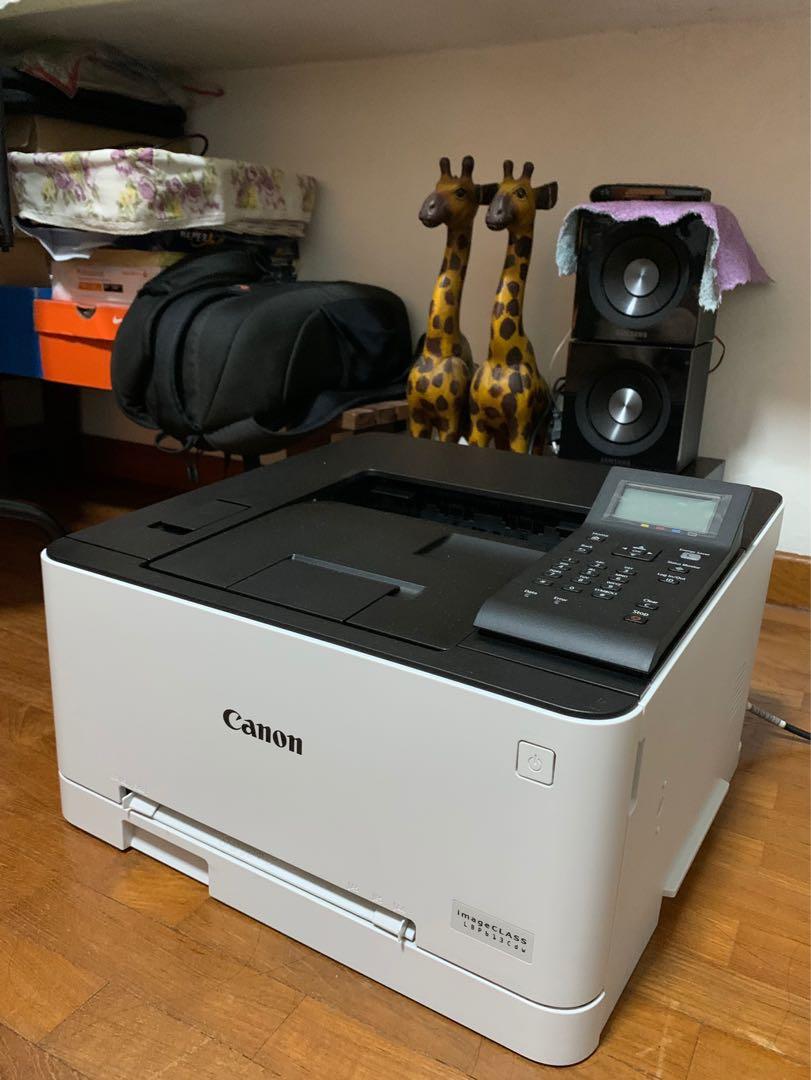 Compact Canon ImageClass LBP613Cdw colour laser printer + FREE black ...