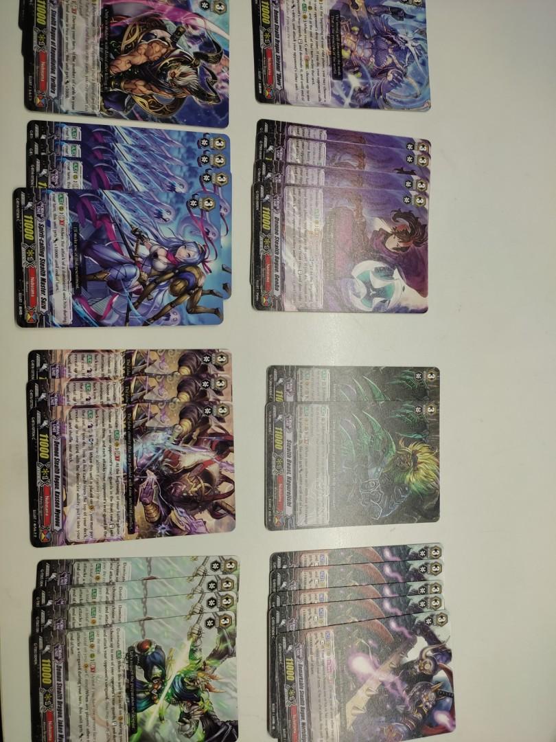 Cardfight Vanguard English Premium Nubatama Magatsu Storm Bind Deck and ...