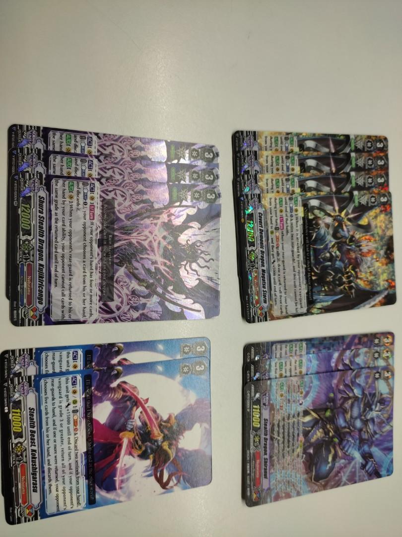 Cardfight Vanguard English Premium Nubatama Magatsu Storm Bind Deck and ...