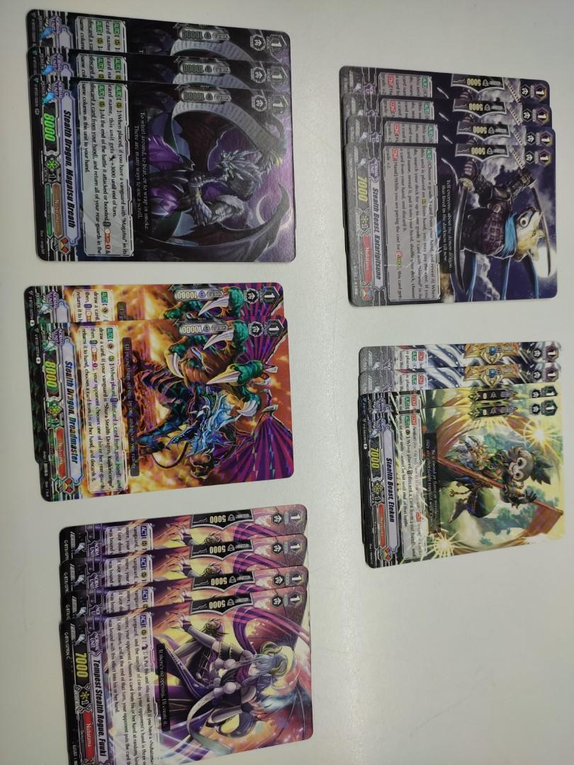 Cardfight Vanguard English Premium Nubatama Magatsu Storm Bind Deck and ...
