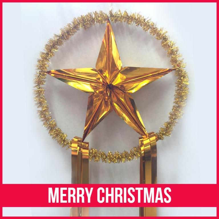 Christmas Foil Parol, Hobbies & Toys, Stationary & Craft, Occasions ...