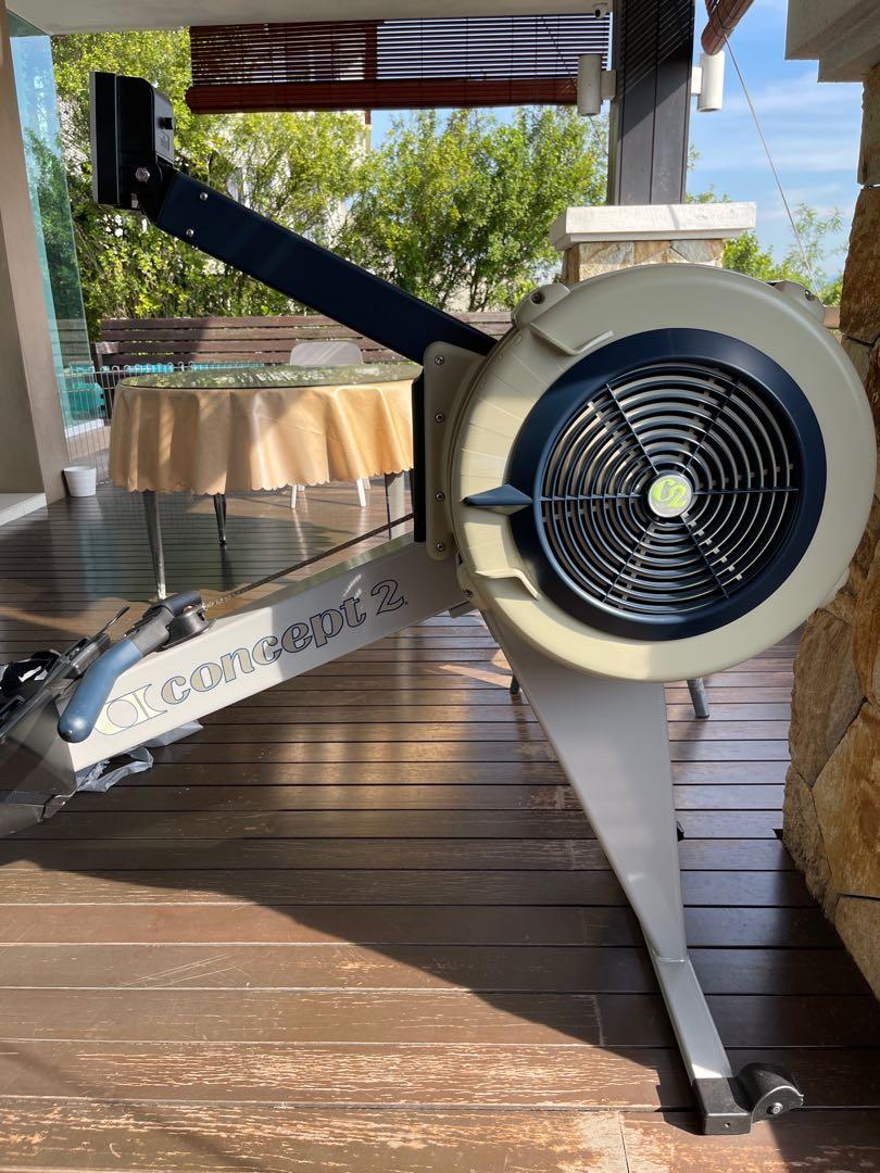 Concept 2 Model E Rower machine, Sports Equipment, Exercise & Fitness ...