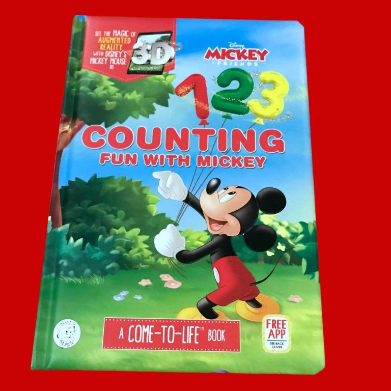 Counting Fun with Mickey - Augmented Reality - Come-to-Life Learning ...