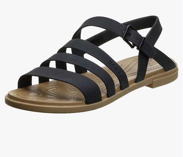 Crocs Tulum Sandals US Size 8, Women's Fashion, Footwear, Flats ...