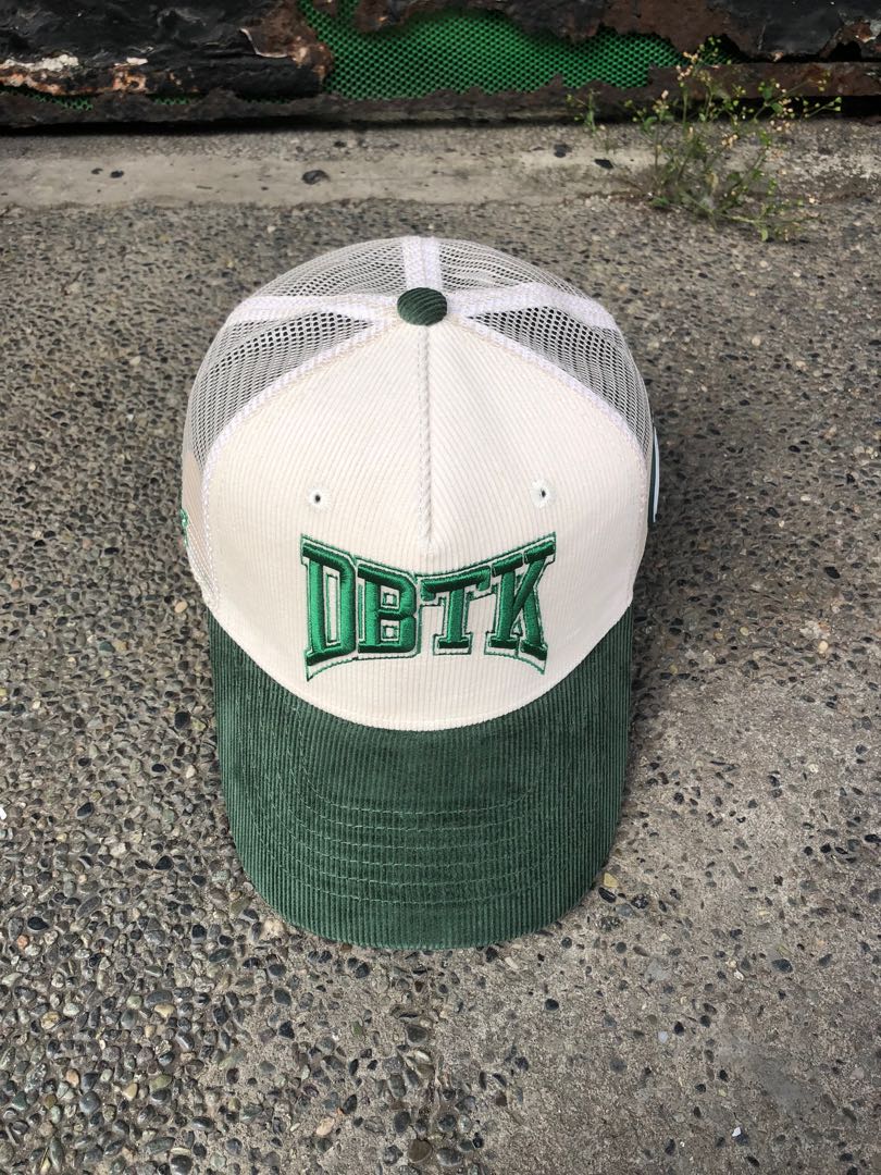 DBTK Trucker Cap (Green Beige Corduroy), Men's Fashion, Watches ...