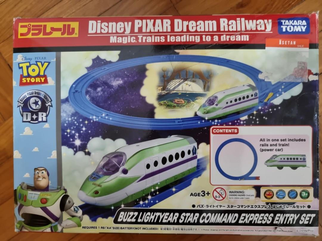 Disney Pixar Dream Railway -Buzz Lightyear star command express entry ...