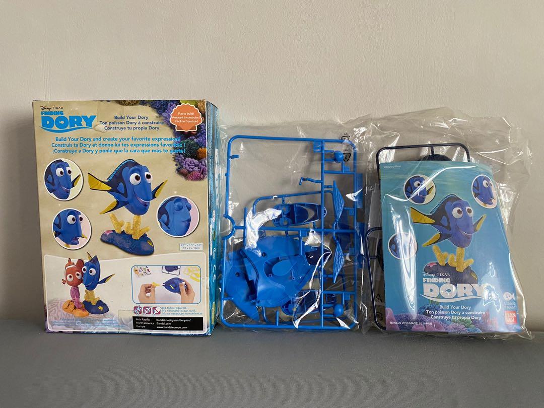 Bandai Toy Disney Pixar Finding Nemo Dory DIY Fun to Build Set 3D Model ...