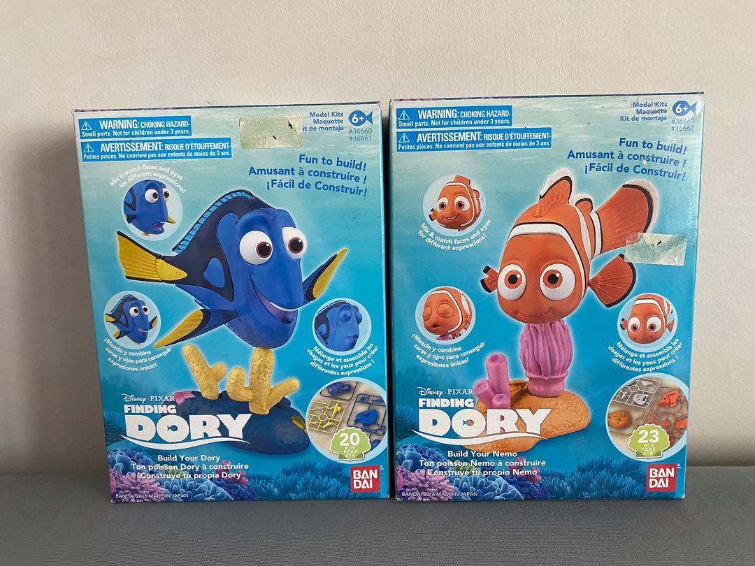 Bandai Toy Disney Pixar Finding Nemo Dory DIY Fun to Build Set 3D Model ...