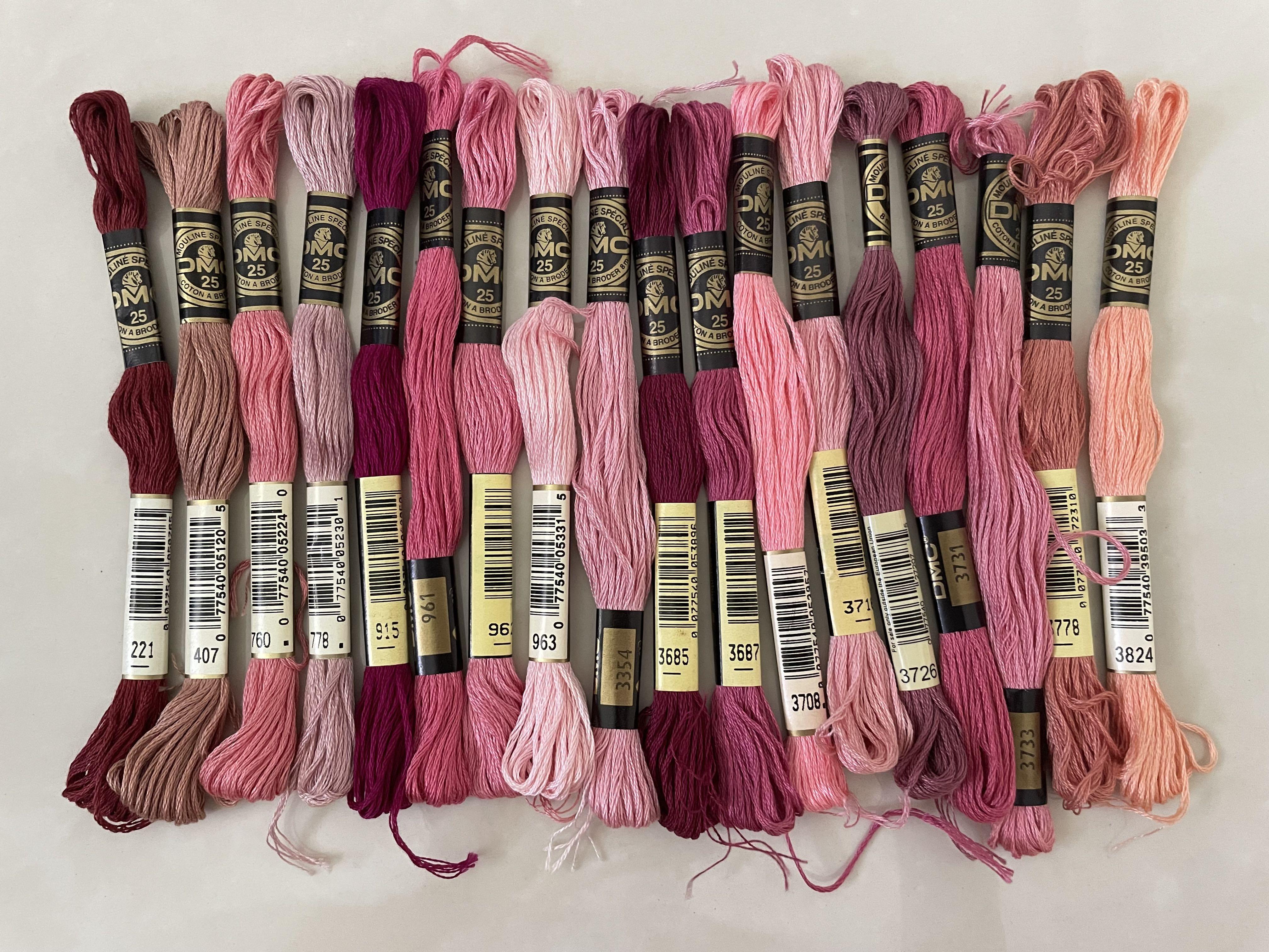 DMC Embroidery Thread (Pack of 15), Hobbies & Toys, Stationery & Craft ...