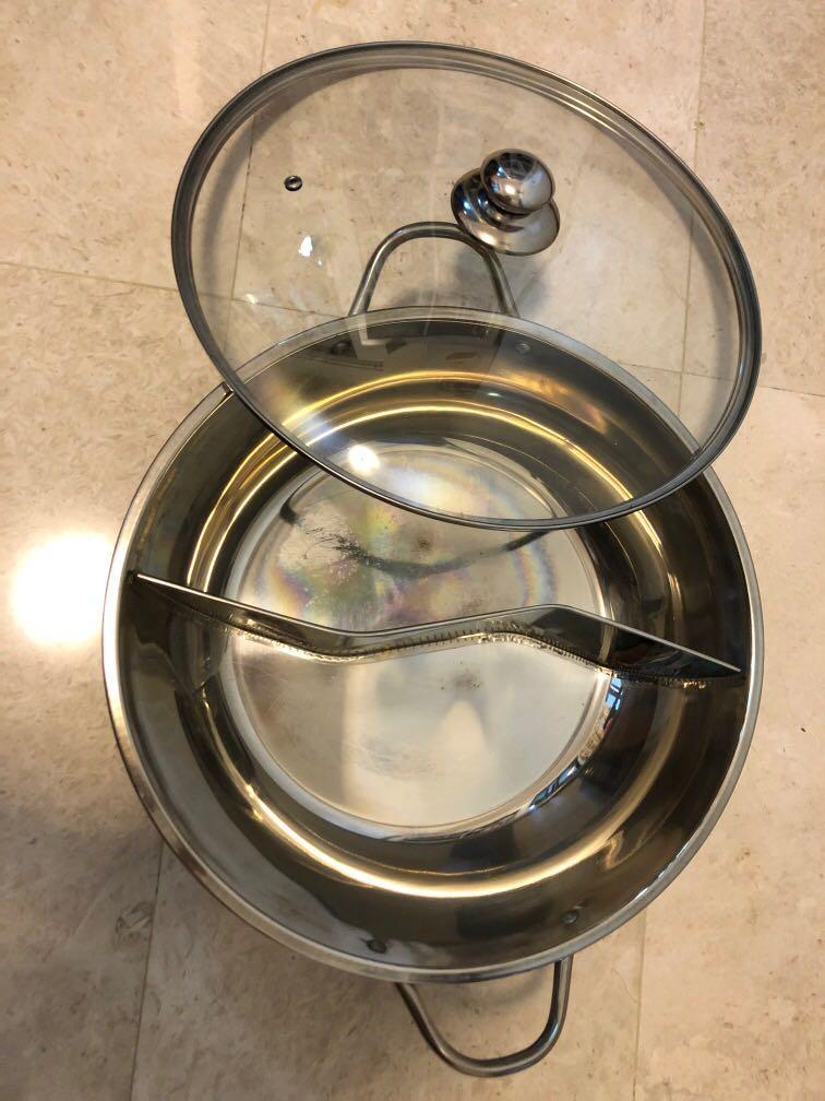 Double-section Pot, Furniture & Home Living, Kitchenware & Tableware ...