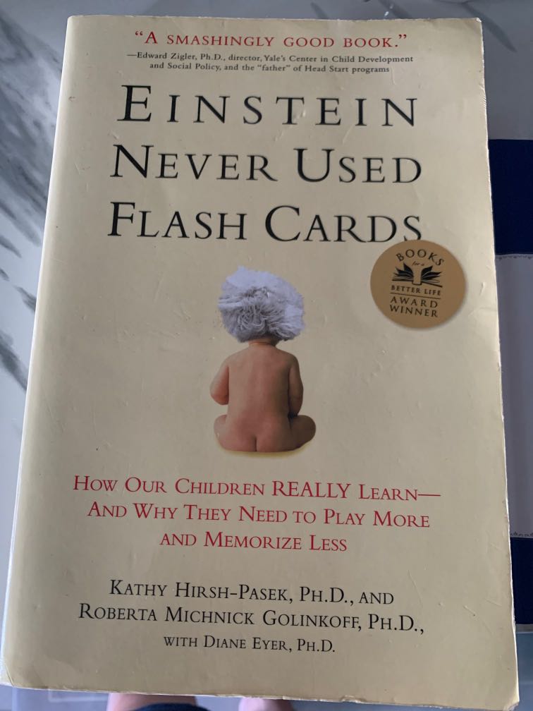 Einstein never used flash cards, Hobbies & Toys, Books & Magazines ...