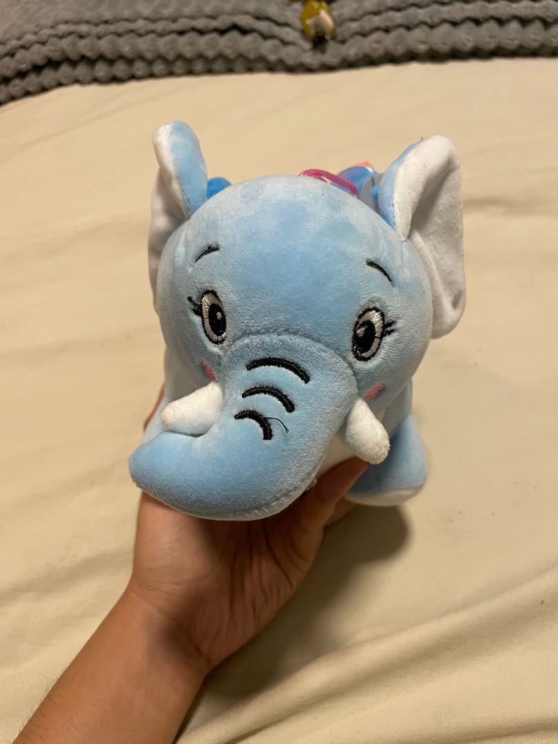 Claw Machine Elephant Plushie , Hobbies & Toys, Toys & Games on Carousell