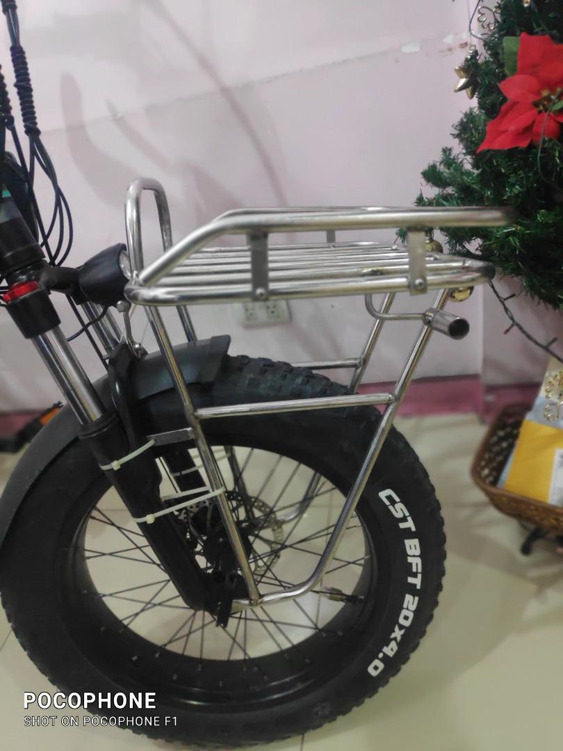 Fat bike front carrier/rack, Sports Equipment, Bicycles & Parts on ...
