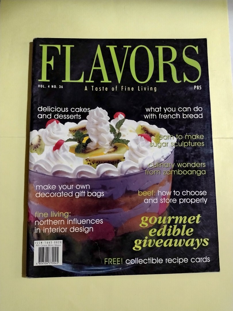 Flavors Magazine - Dec 2003 - Jan. 2004 issue, Hobbies & Toys, Books ...