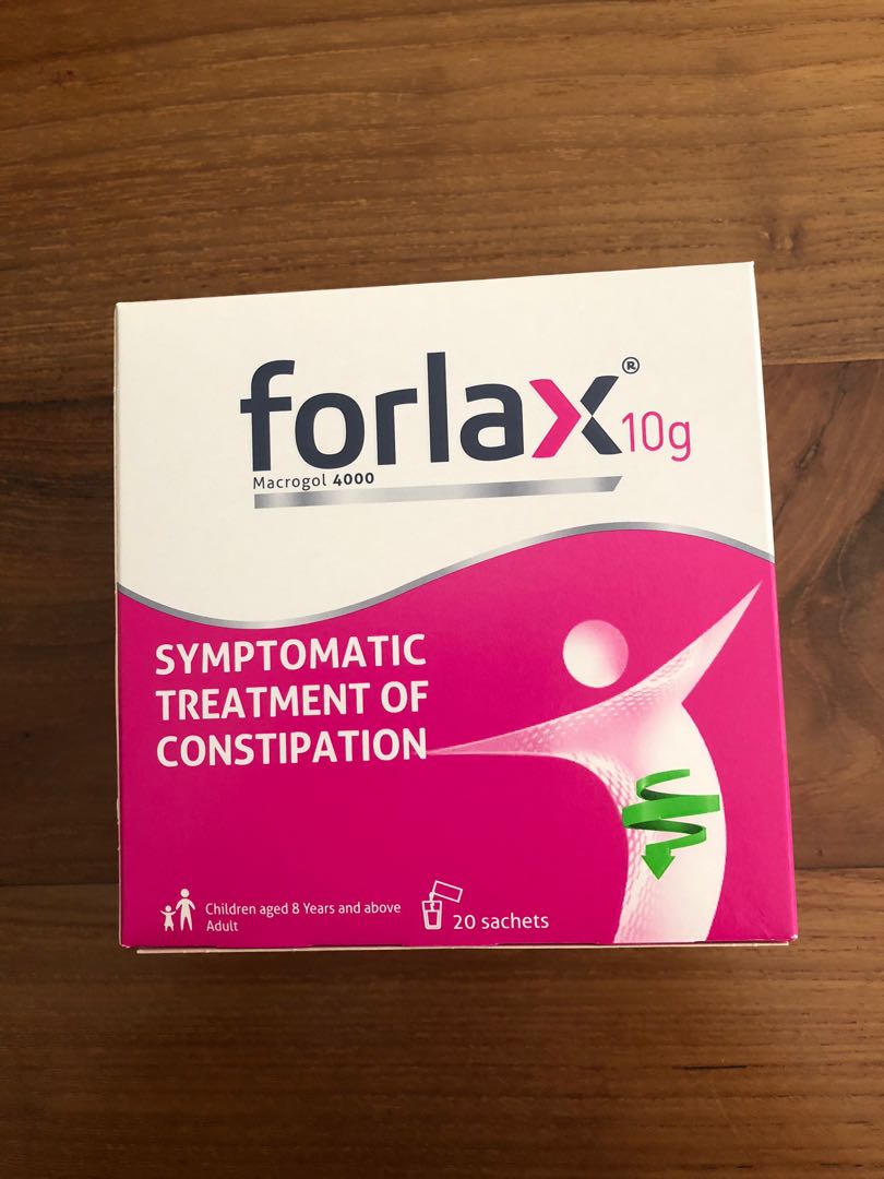 Forlax 10g - constipation treatment, Health & Nutrition, Braces ...
