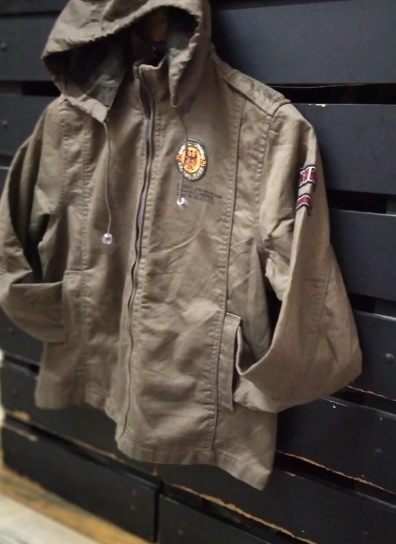 Freego Teens Tactical Cargo Jacket, Men's Fashion, Coats, Jackets and ...