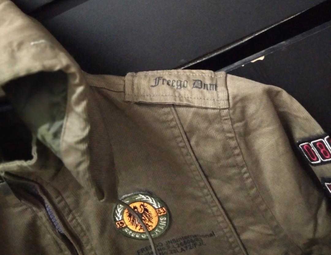 Freego Teens Tactical Cargo Jacket, Men's Fashion, Coats, Jackets and ...