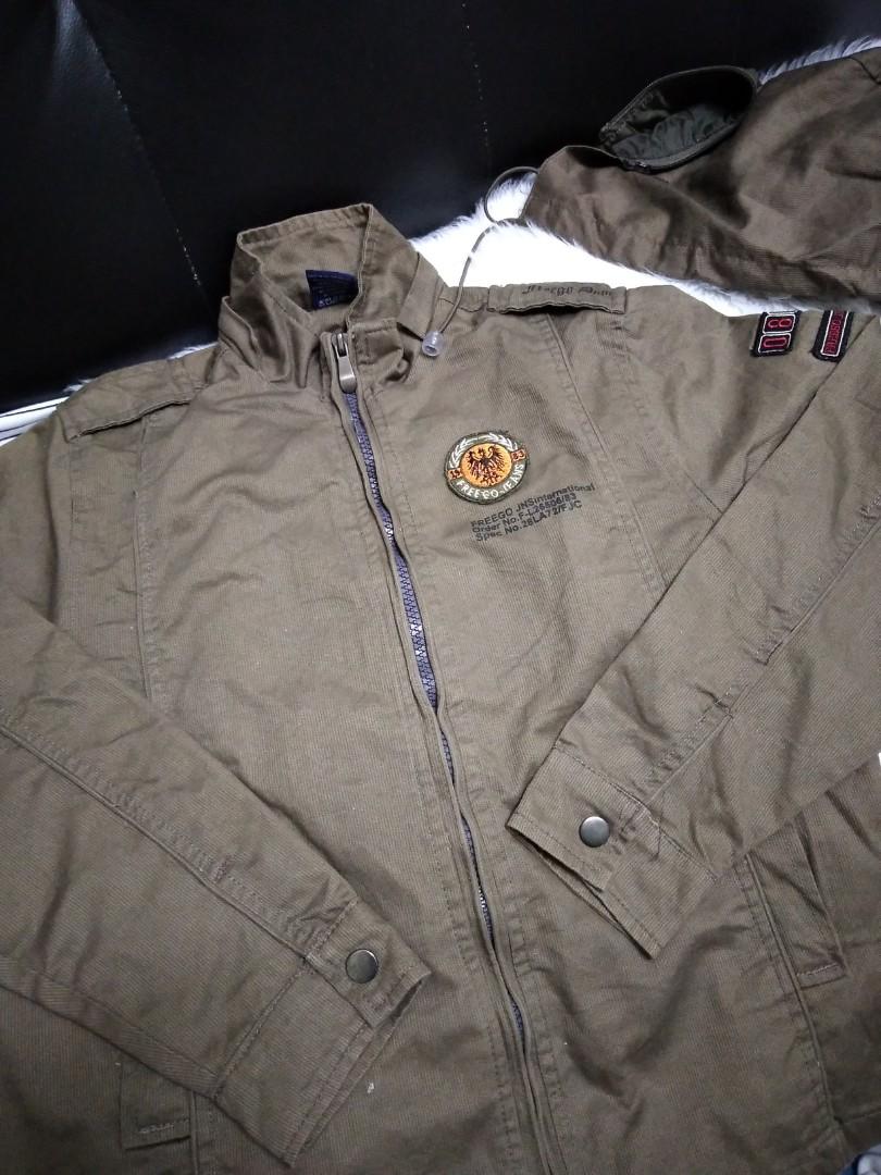 Freego Teens Tactical Cargo Jacket, Men's Fashion, Coats, Jackets and ...