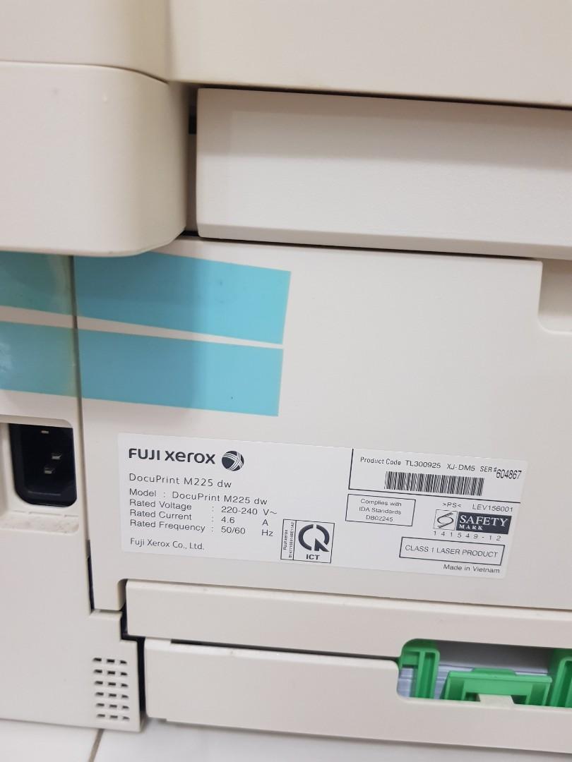 Fuji Xerox M225 3in1 Printer, Scanner, Copier, Computers & Tech, Printers, Scanners & Copiers on ...
