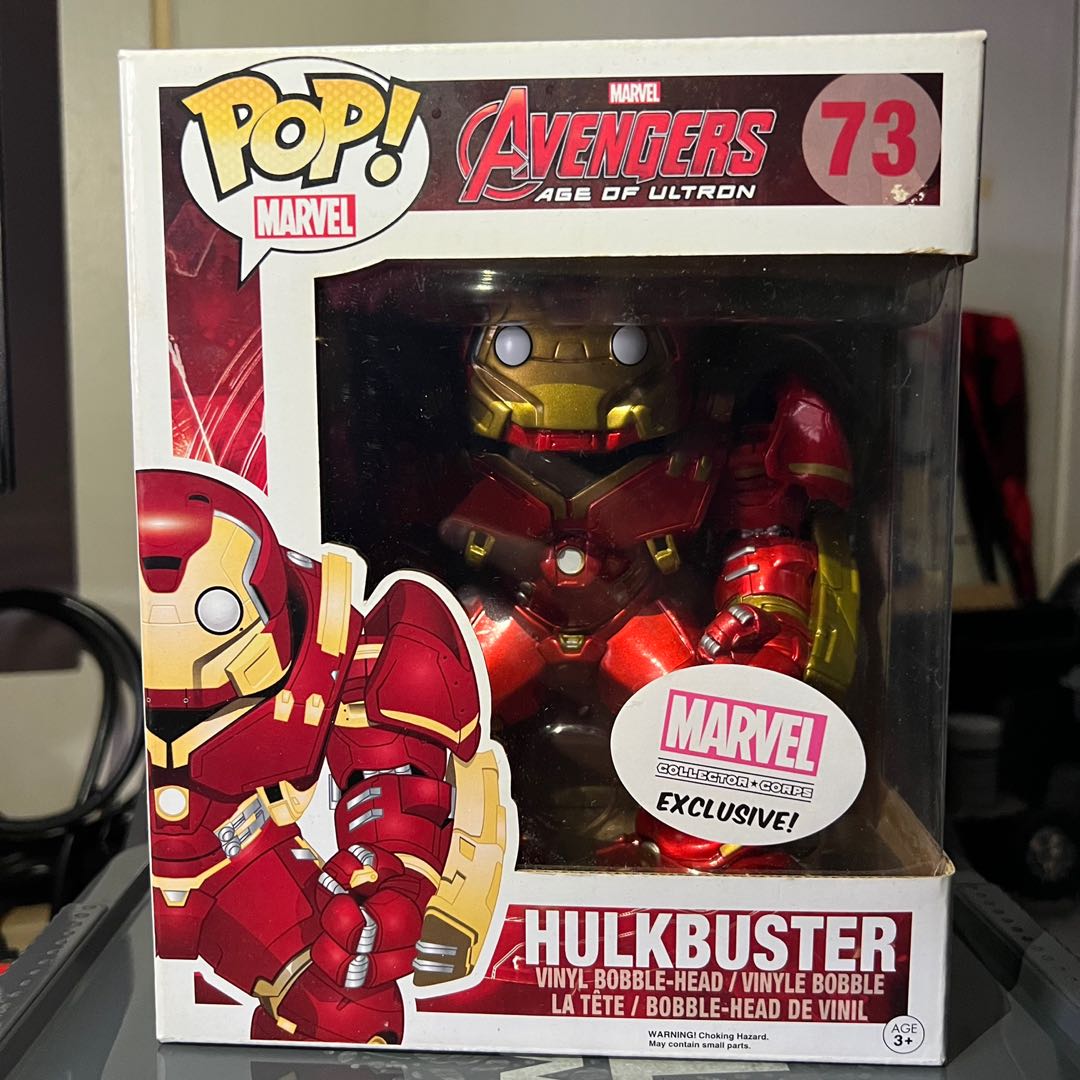 Funko POP - Hulkbuster (MCC Exclusive), Hobbies & Toys, Toys & Games on ...