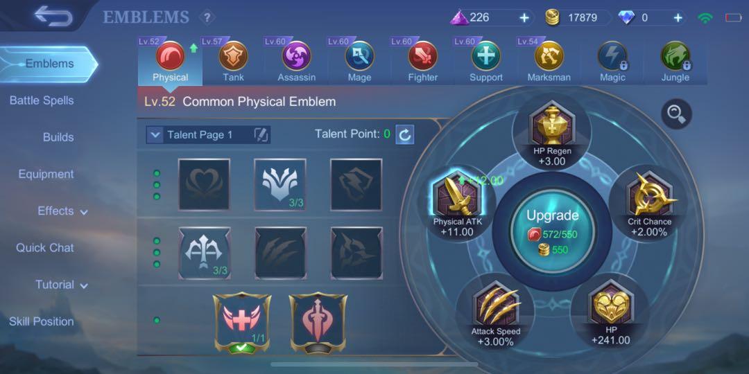 85 skins guin epic limit mobile legends account #004 (66 HEROES, 85 ...