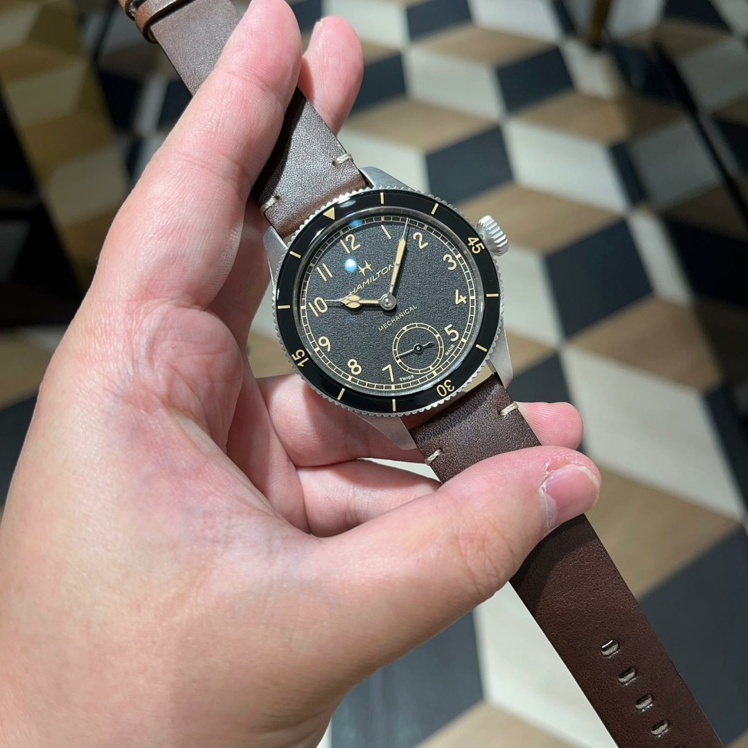 Hamilton Aviation 43mm 最新, 名牌, 手錶 - Carousell