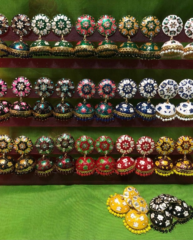 Handcrafted Coloured Jimiki, Women's Fashion, Jewelry & Organisers ...