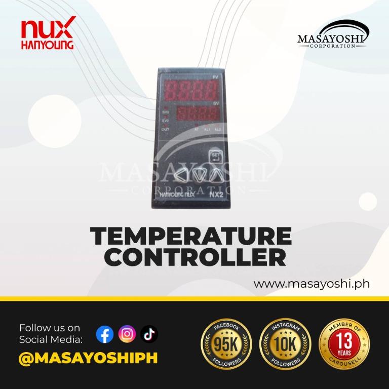 Hanyoung Nux Digital Temperature Controller 48 X 96 X 100MM | Model# NX2-00 | Temperature ...