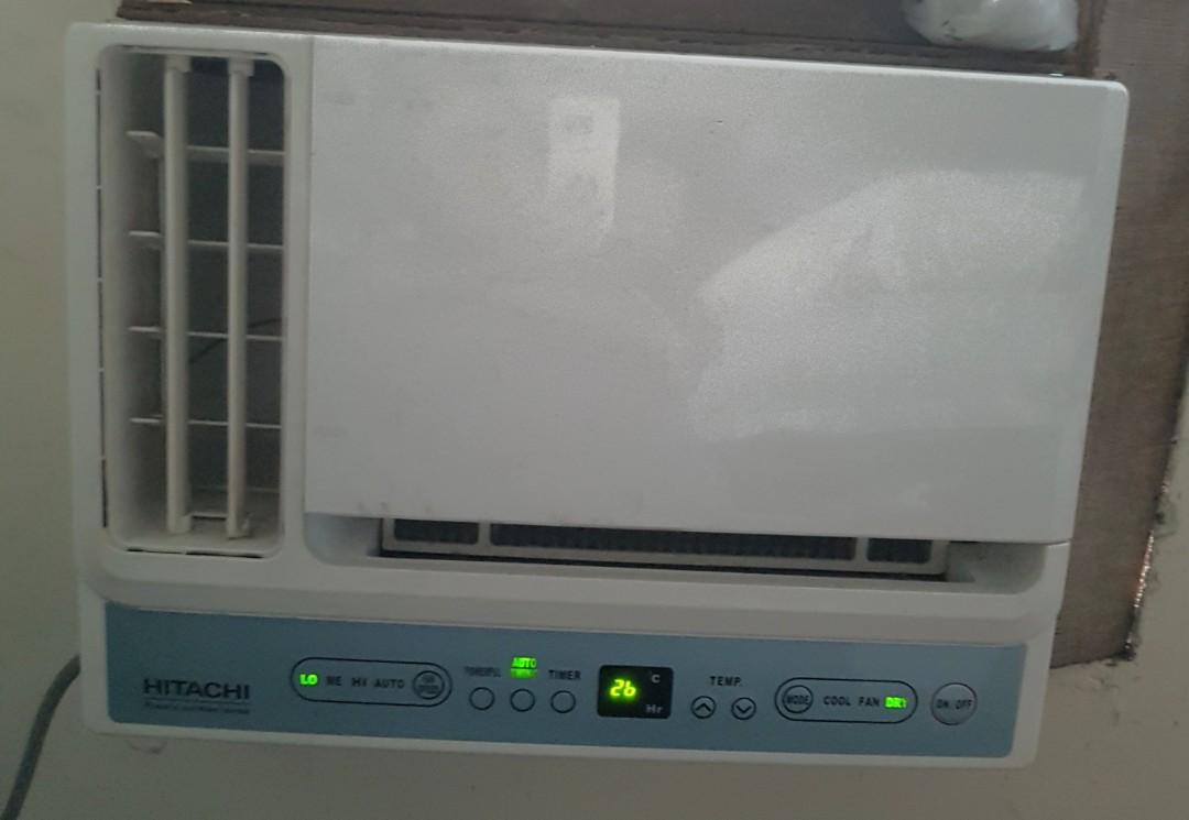 HITACHI -Window Type Non - Inverter Aircondition, TV & Home Appliances ...