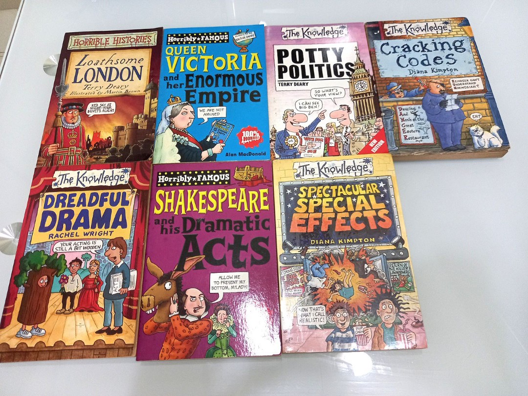 Horrible histories, horribly famous, the knowledge, Hobbies & Toys ...