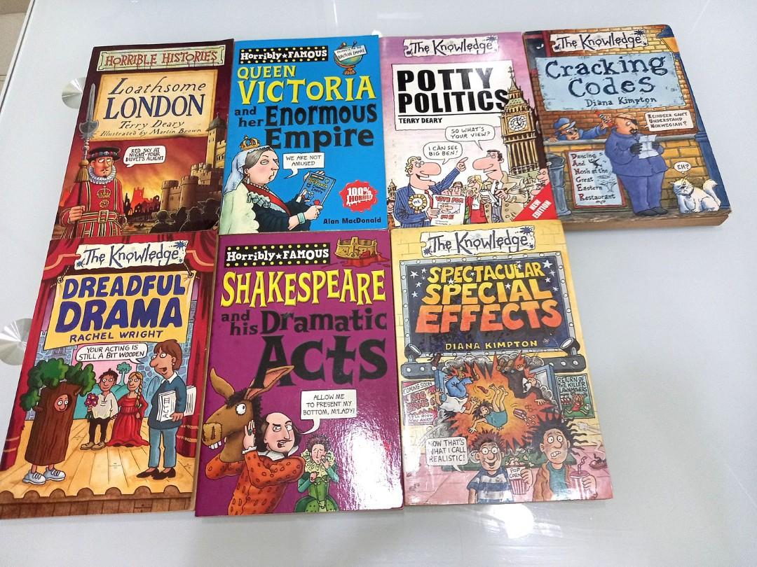 Horrible histories, horribly famous, the knowledge, Hobbies & Toys ...