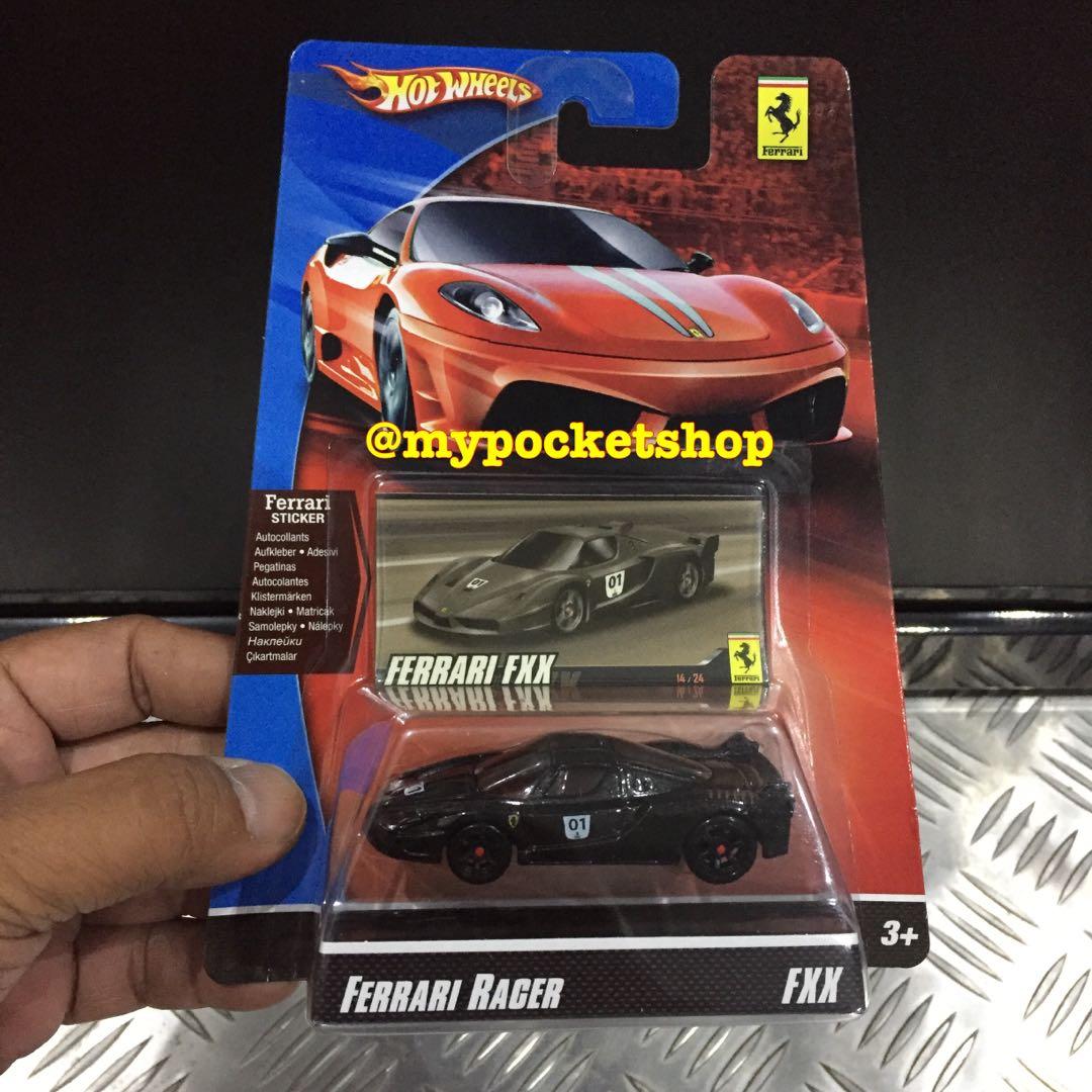 Hot Wheels FERRARI FXX - 1:64 Black / 2009 Hotwheels Ferrari Racer - 14 ...