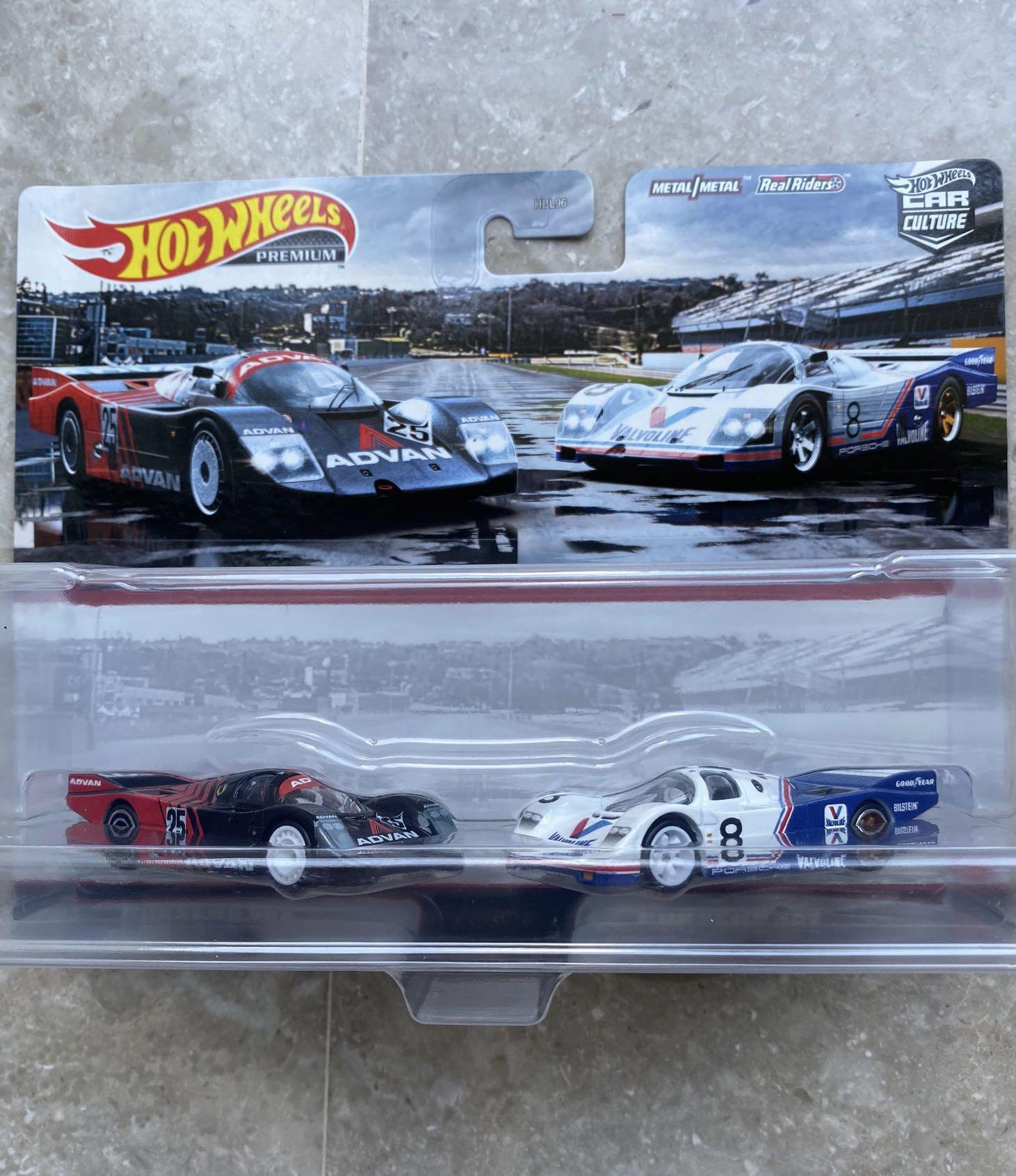 Hot Wheels Premium 2-Pack Porsche 962 Box Set, Hobbies & Toys, Toys ...
