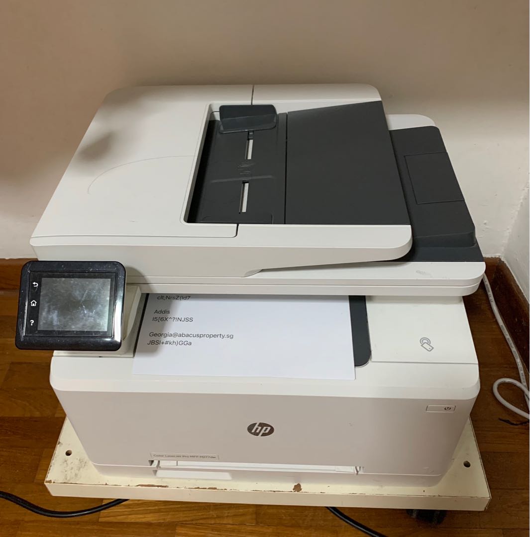 HP Color Laserjet Pro MFP M277dw, Computers & Tech, Printers, Scanners ...