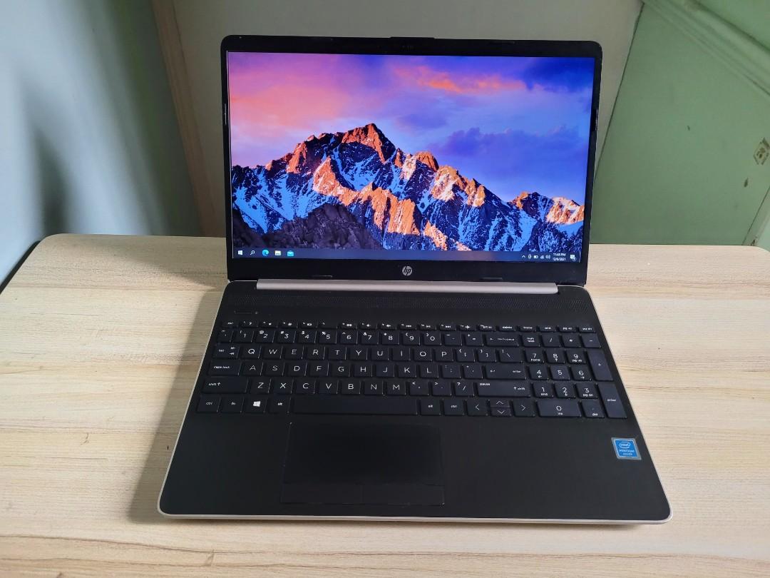 HP Laptop 15 (Intel Pentium Silver, 4GB RAM, Windows 10), Computers ...