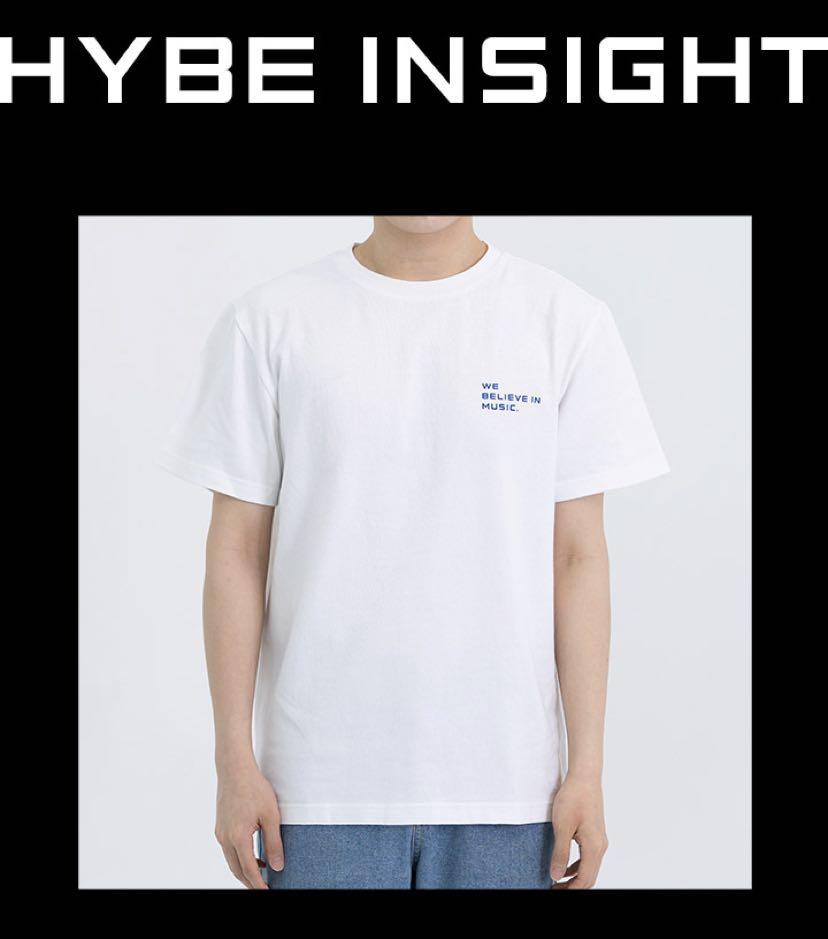 Hybe Insight White T-shirt (BTS/Seventeen/TXT/GFRIEND/Enhypen), Women's ...