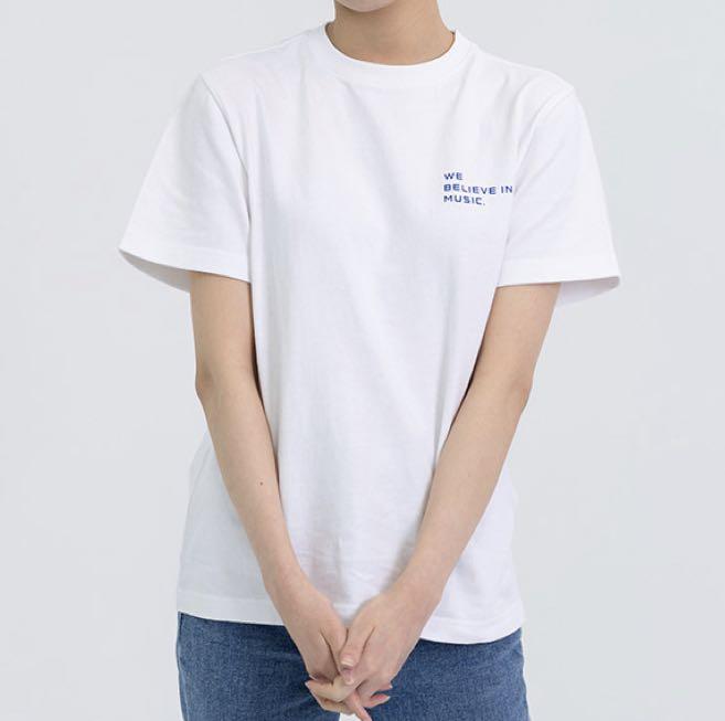 Hybe Insight White T-shirt (BTS/Seventeen/TXT/GFRIEND/Enhypen), Women's ...