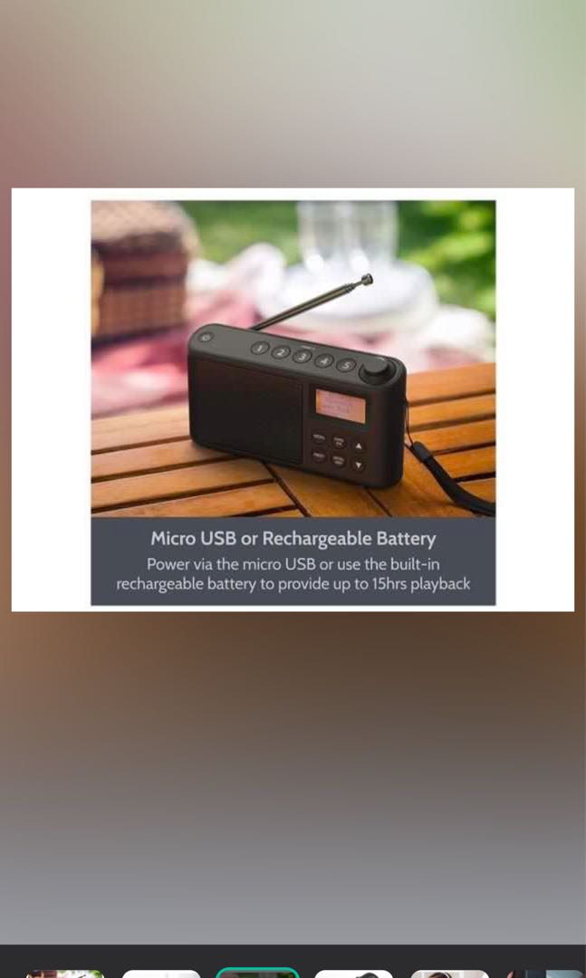 I-box radio, Audio, Portable Music Players on Carousell