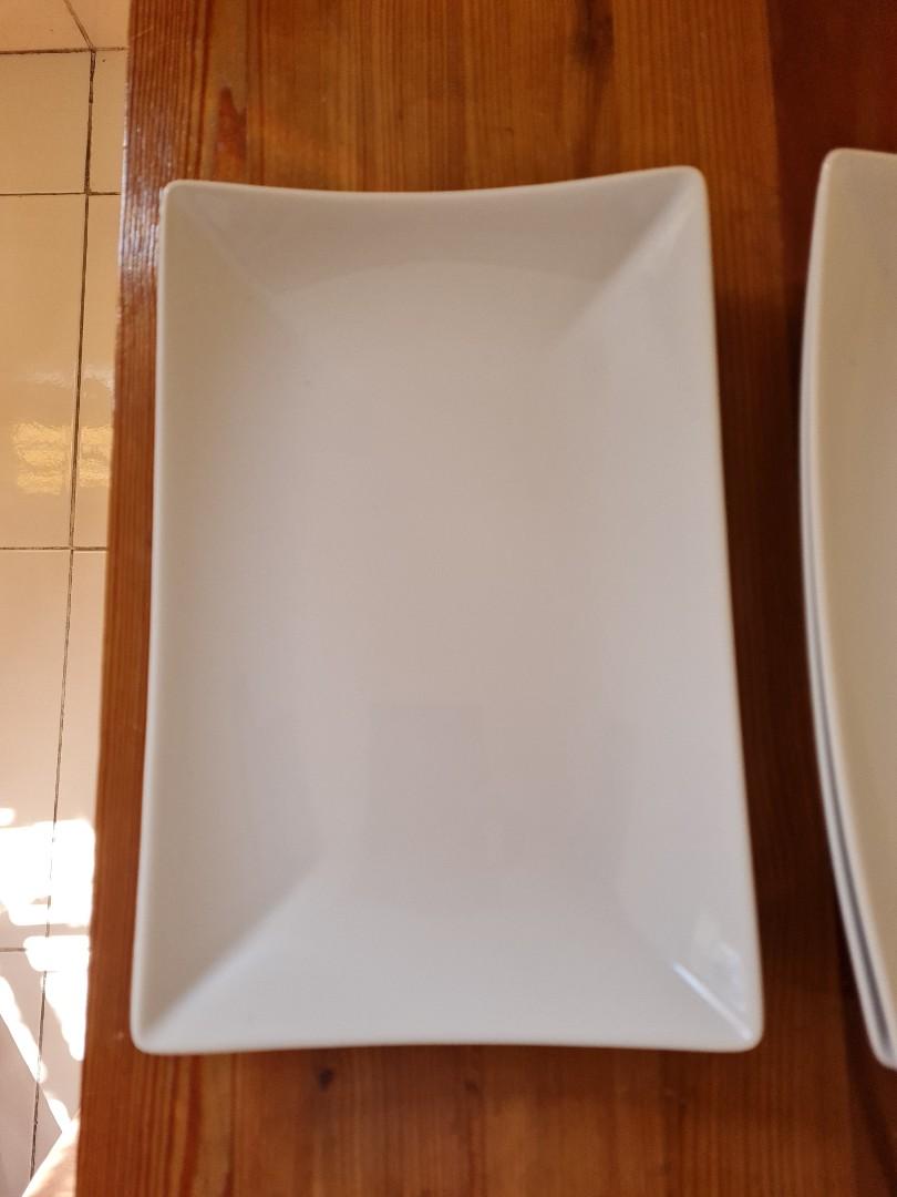 Ikea rectangular shallow plates, Furniture & Home Living, Kitchenware ...